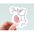Celestial Virgo Zodiac Astrology Zodiac Sticker - Walmart.com