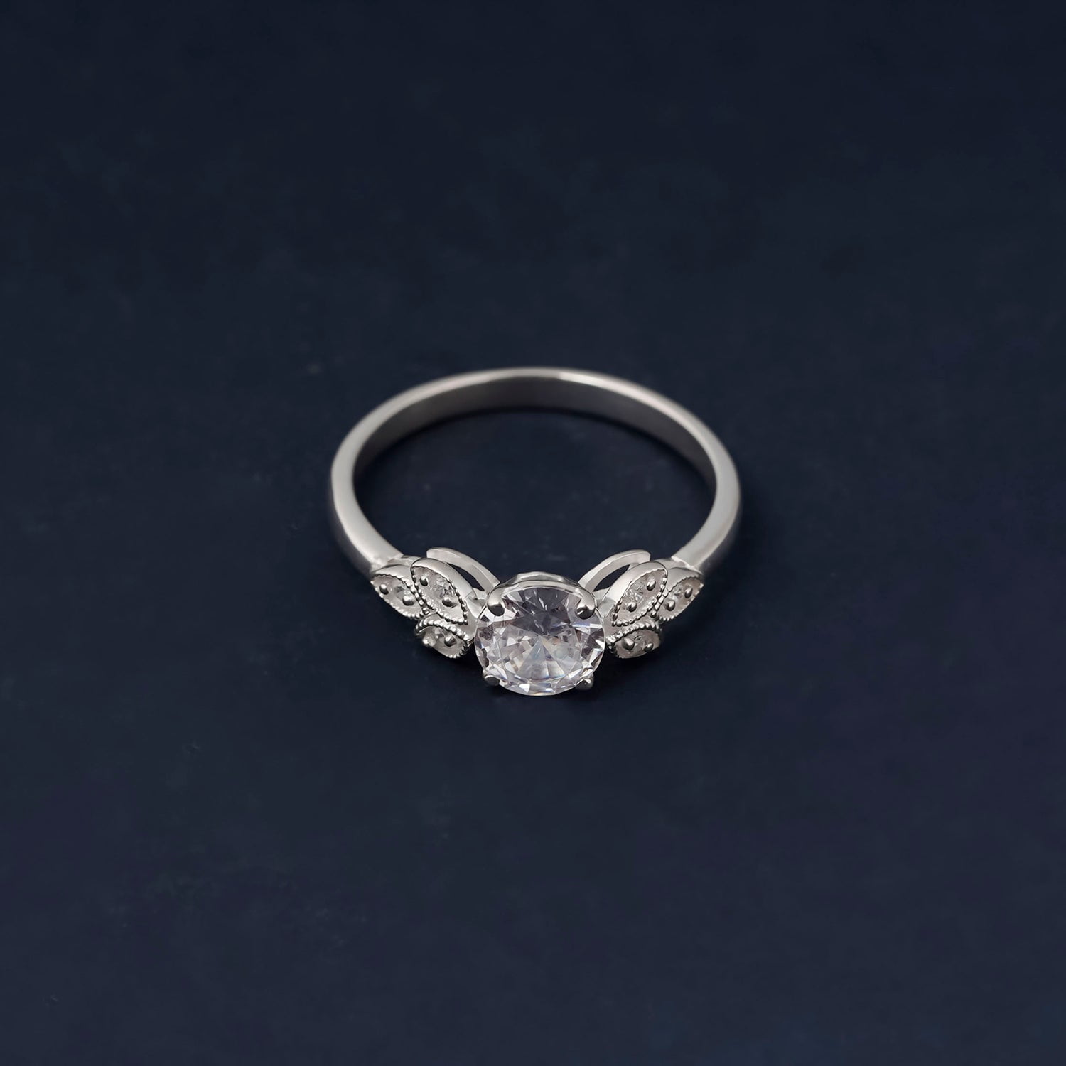Celestial Wings Engagement Ring, Moissanite Engagement, Proposal Ring ...