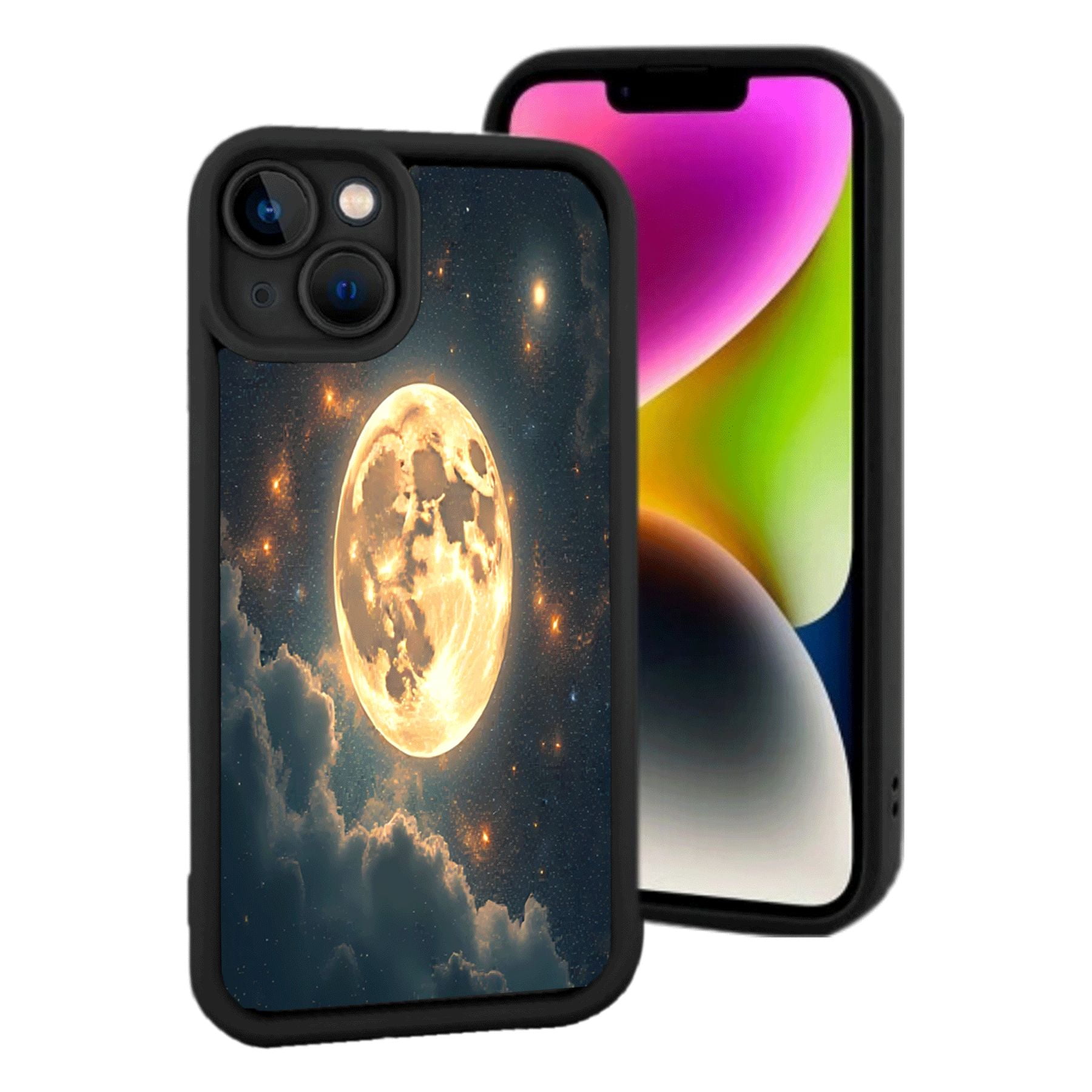 Celestial iPhone 15 Case - Lightweight Yellowing Resistant Features ...