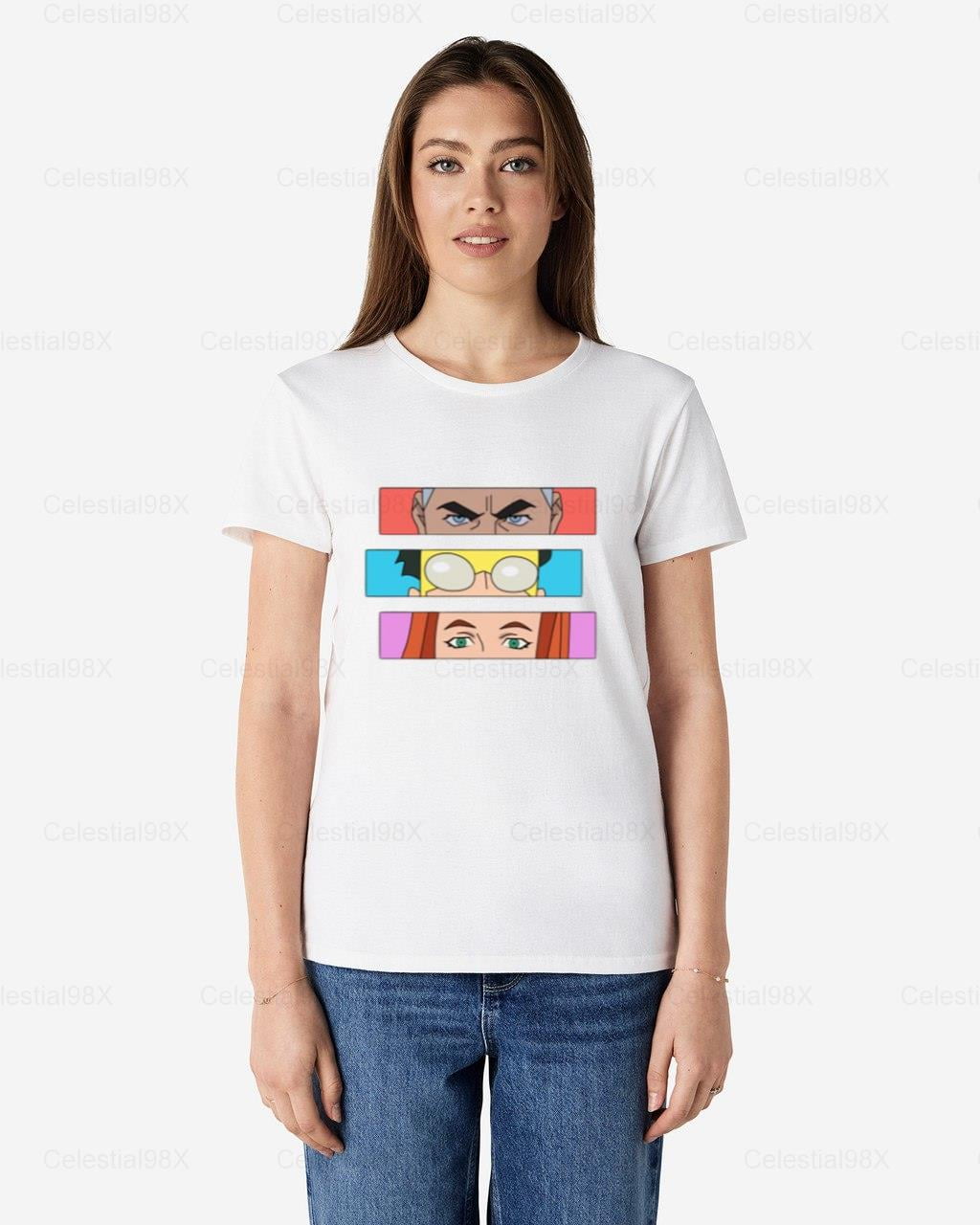 Celestial98X Invincible T-Shirt Classic Superhero Inspired Comic Book ...