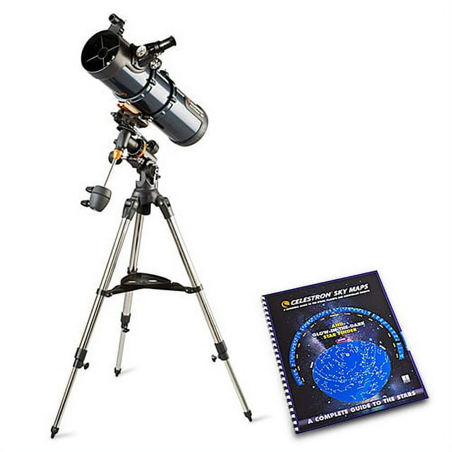 Celestron AstroMaster 130EQ Powerful Star Reflector Telescope with Skymap - Walmart.com