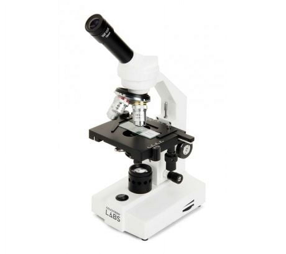 Celestron Labs CM2000CF Compound Microscope,10x,20x Eyepieces and 4x ...