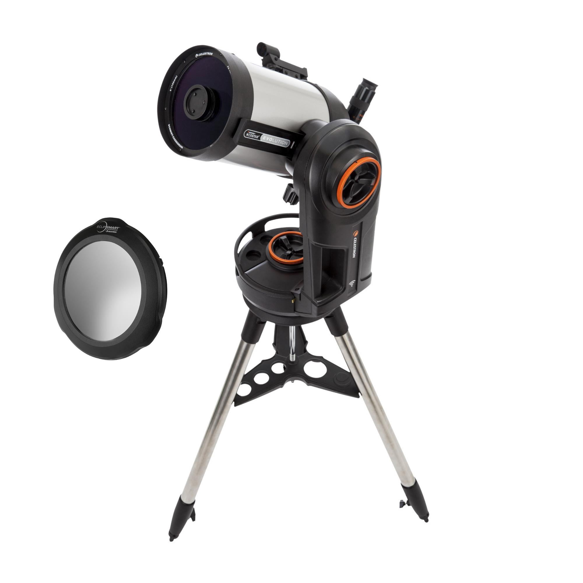 Celestron NexStar Evolution 6-Inch SCT GoTo Telescope with Solar Filter ...