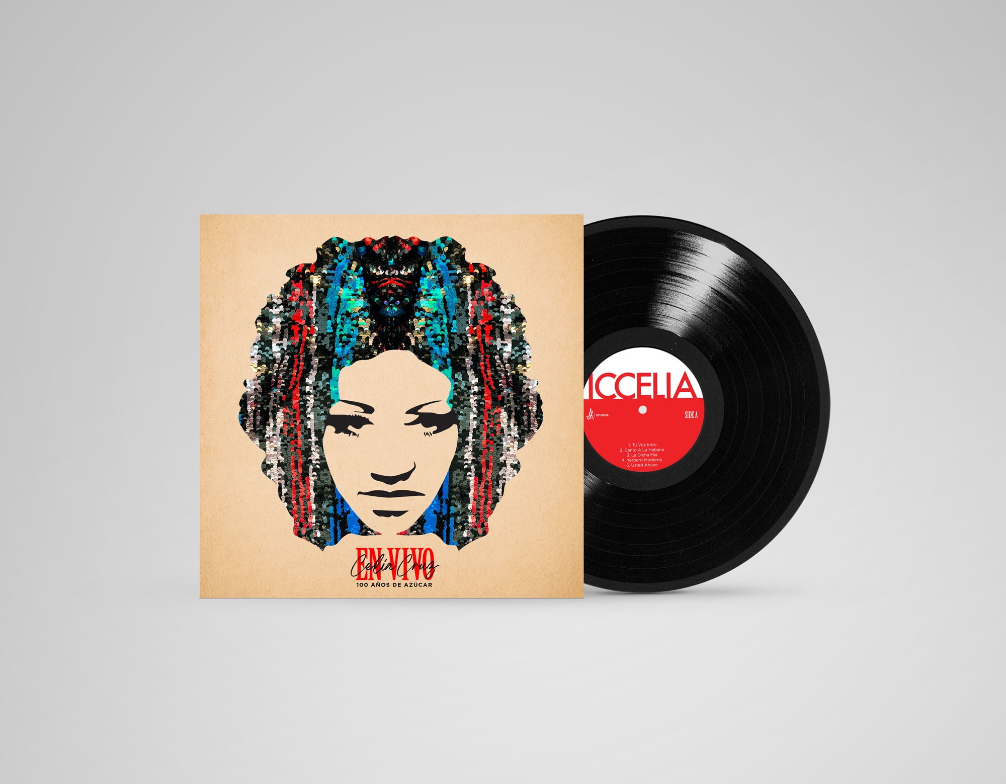 Celia Cruz - En Vivo - 100 Anos De Azucar - Music & Performance - Vinyl ...