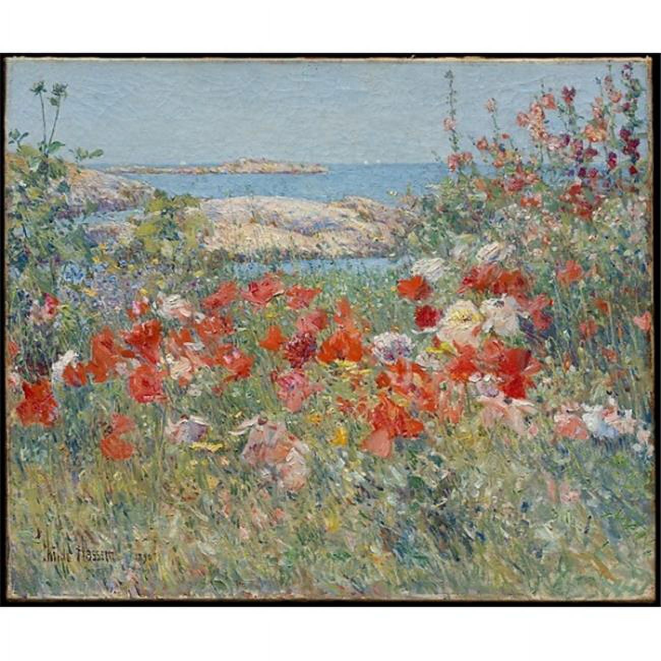 Celia Thaxters Garden Isles of Shoals Maine Poster Print by Childe ...