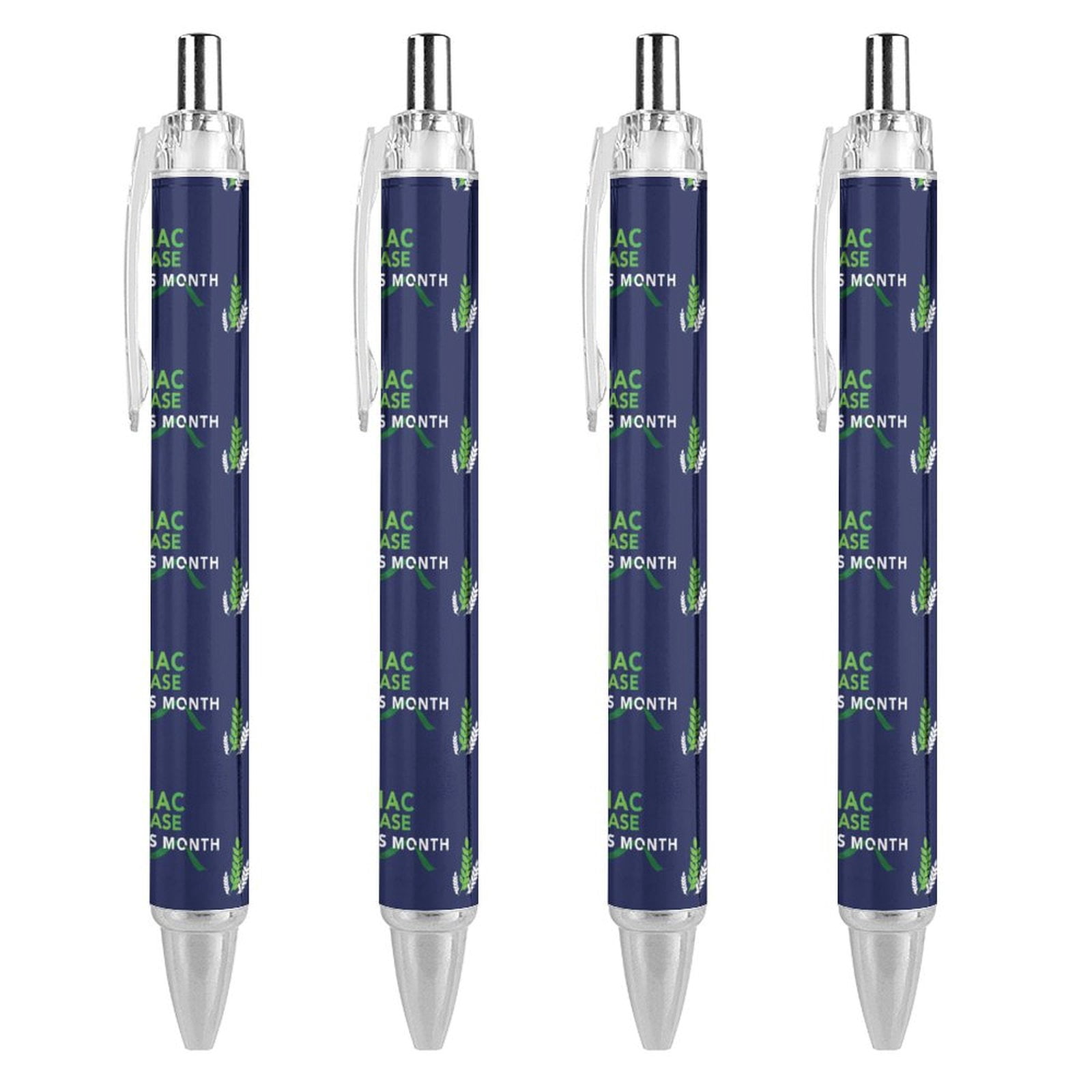 Celiac Disease Awareness Light Green Ribbon Ballpoint Pen Retractable ...
