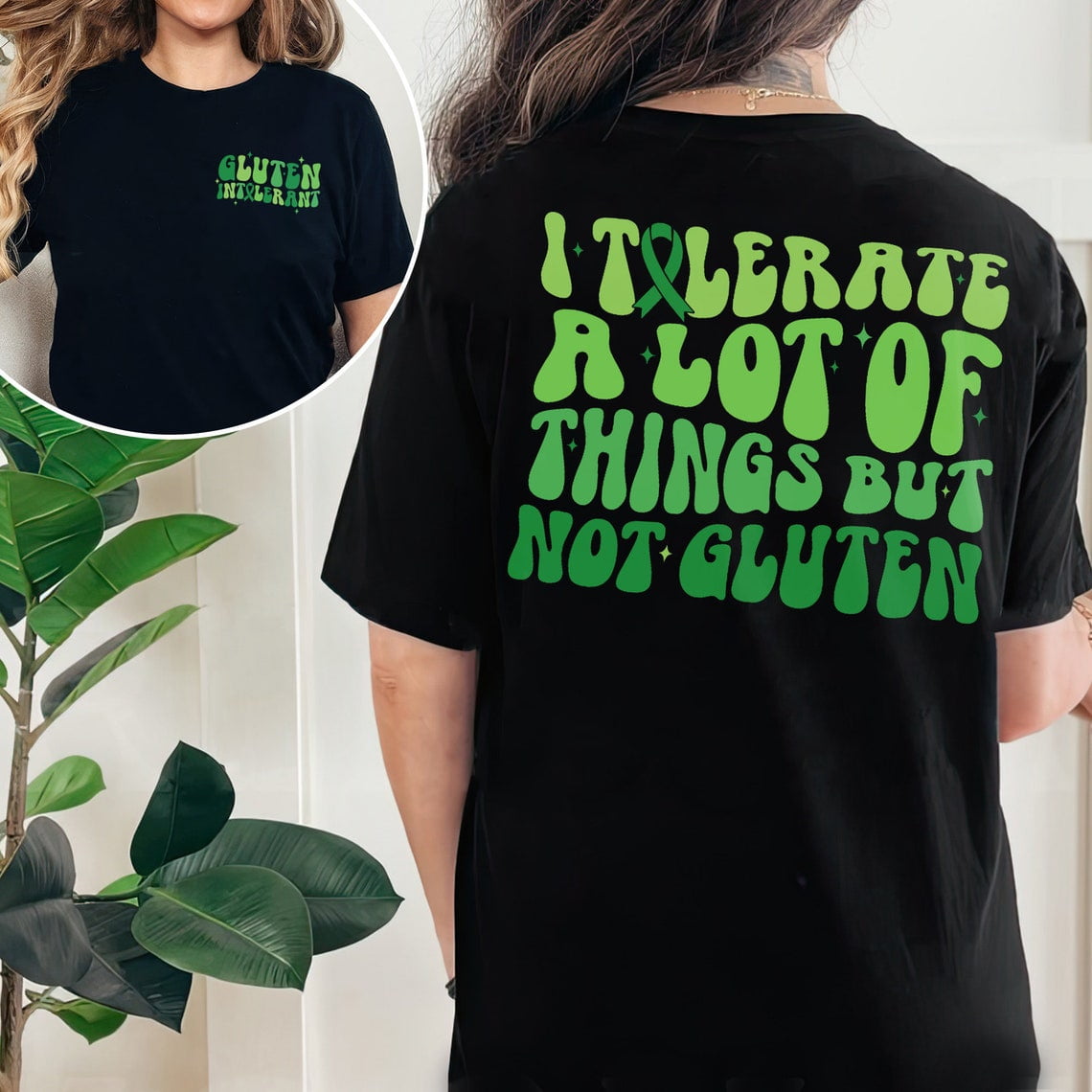 Celiac Disease Awareness Shirt, I Tolerate A Lot Of Things But Not ...