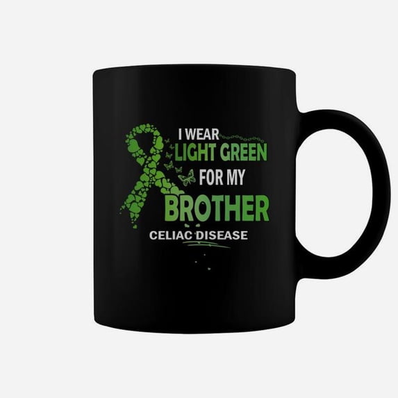 Celiac Disease I Wear Light Green Color For My Brother 2020 - Walmart.com