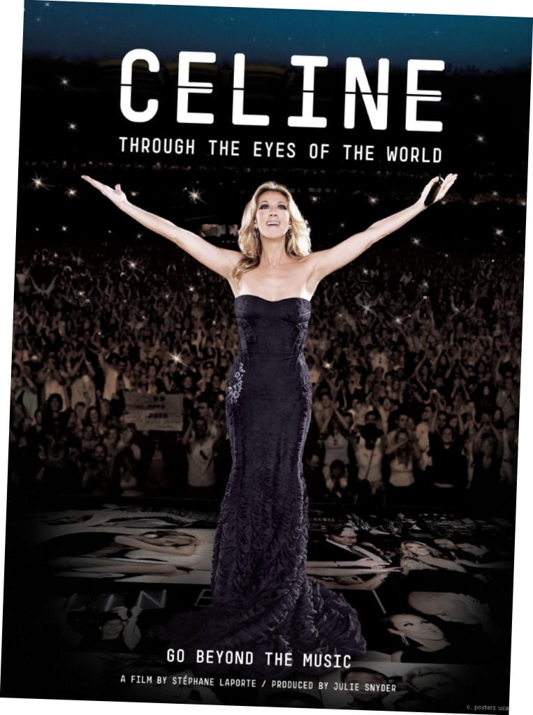 Celine Dion poster 12x16 Print on Metal Sign 12in x 16in #100430 Square ...