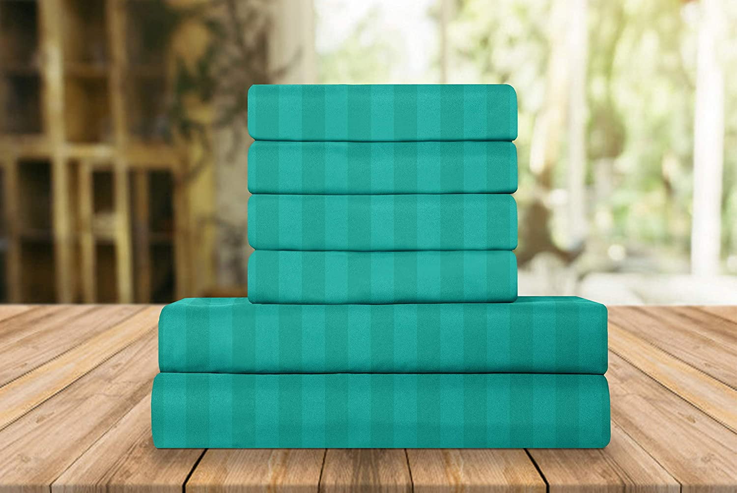 Celine Linen Holiday Gift Dobby Stripe 1500 Series Percale Wrinkle and ...