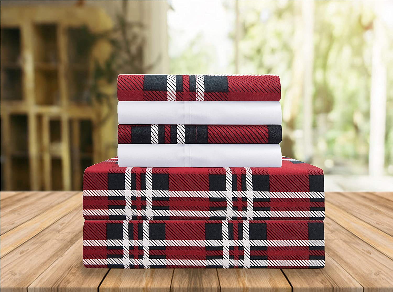 Mainstays Plaid Coordinated Bedding - Walmart.com