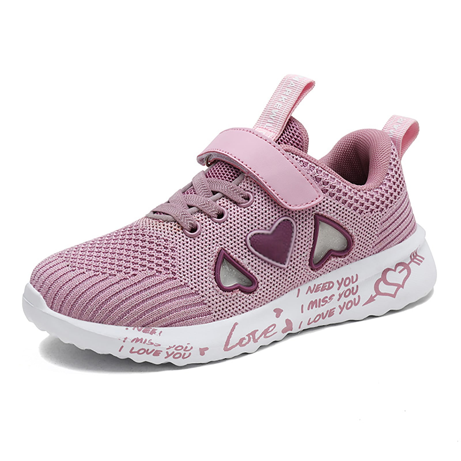Celivon Girls Flying Woven Sports Shoes Campus Leisure Light Soft Soled ...