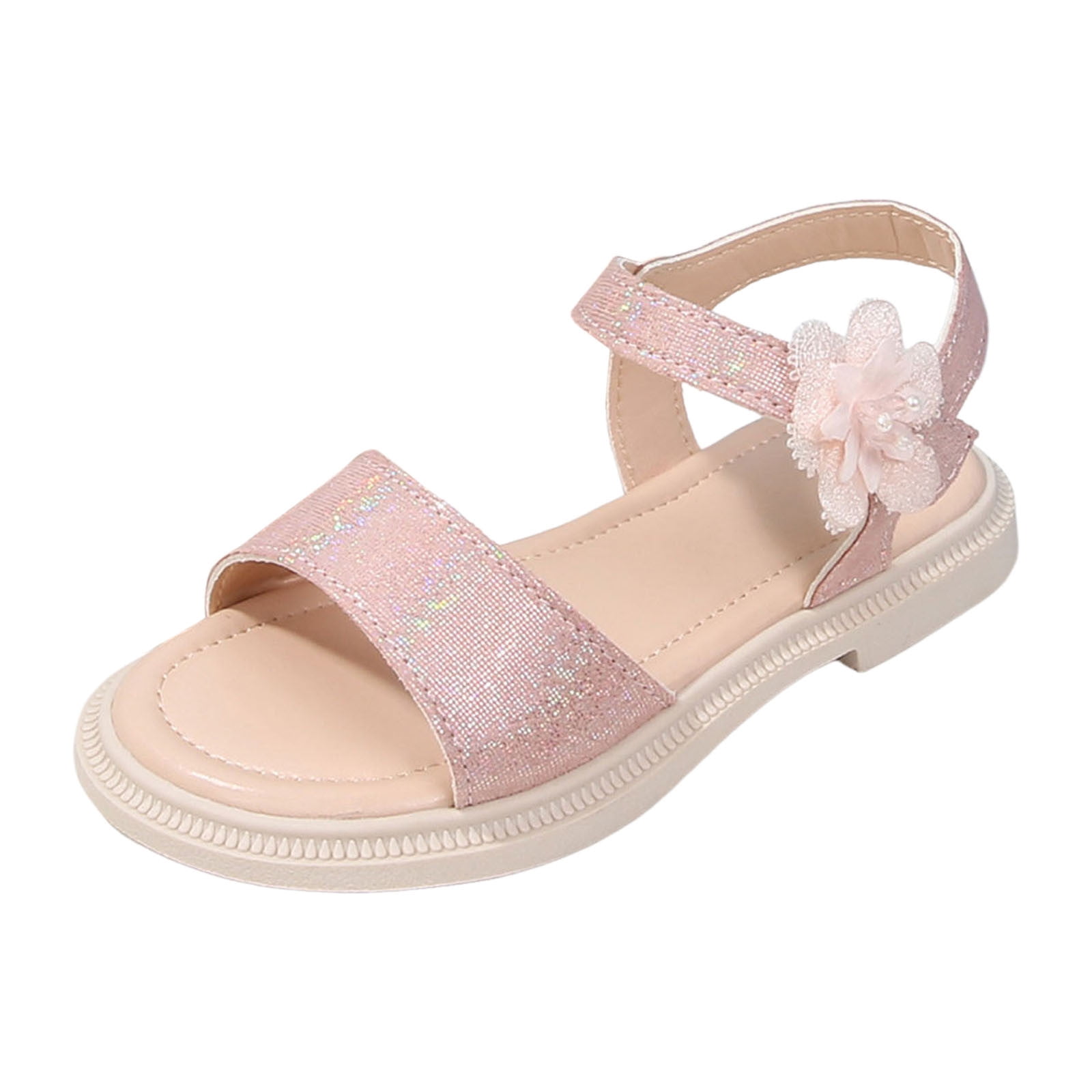 Celivon Kids Girl Sandals Rhinestone Slingback Sandals Sandals Ankle ...
