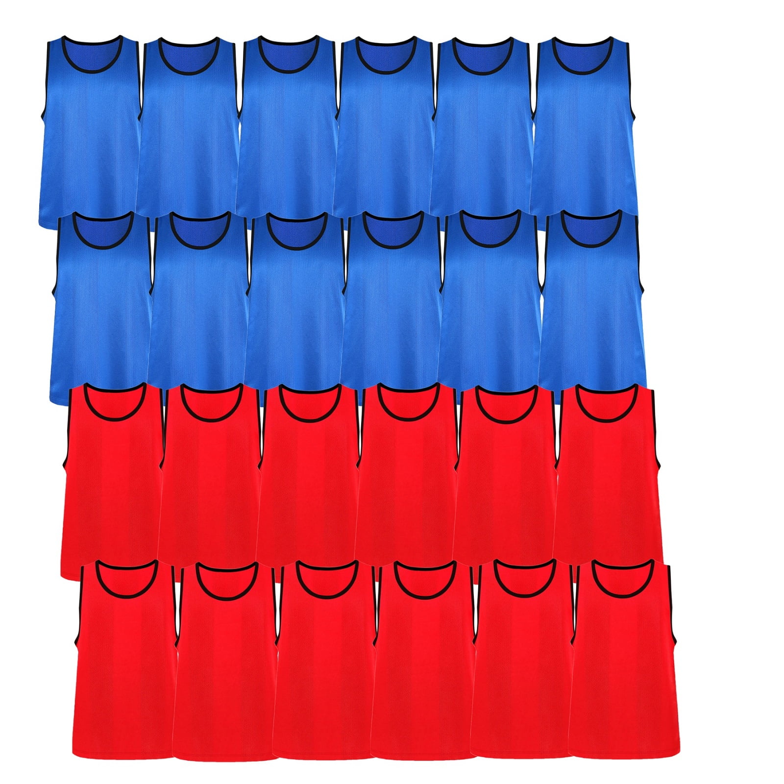 Celivon Kids Pinnies 12/24 Packs Practice Vests Pennies for Sports ...