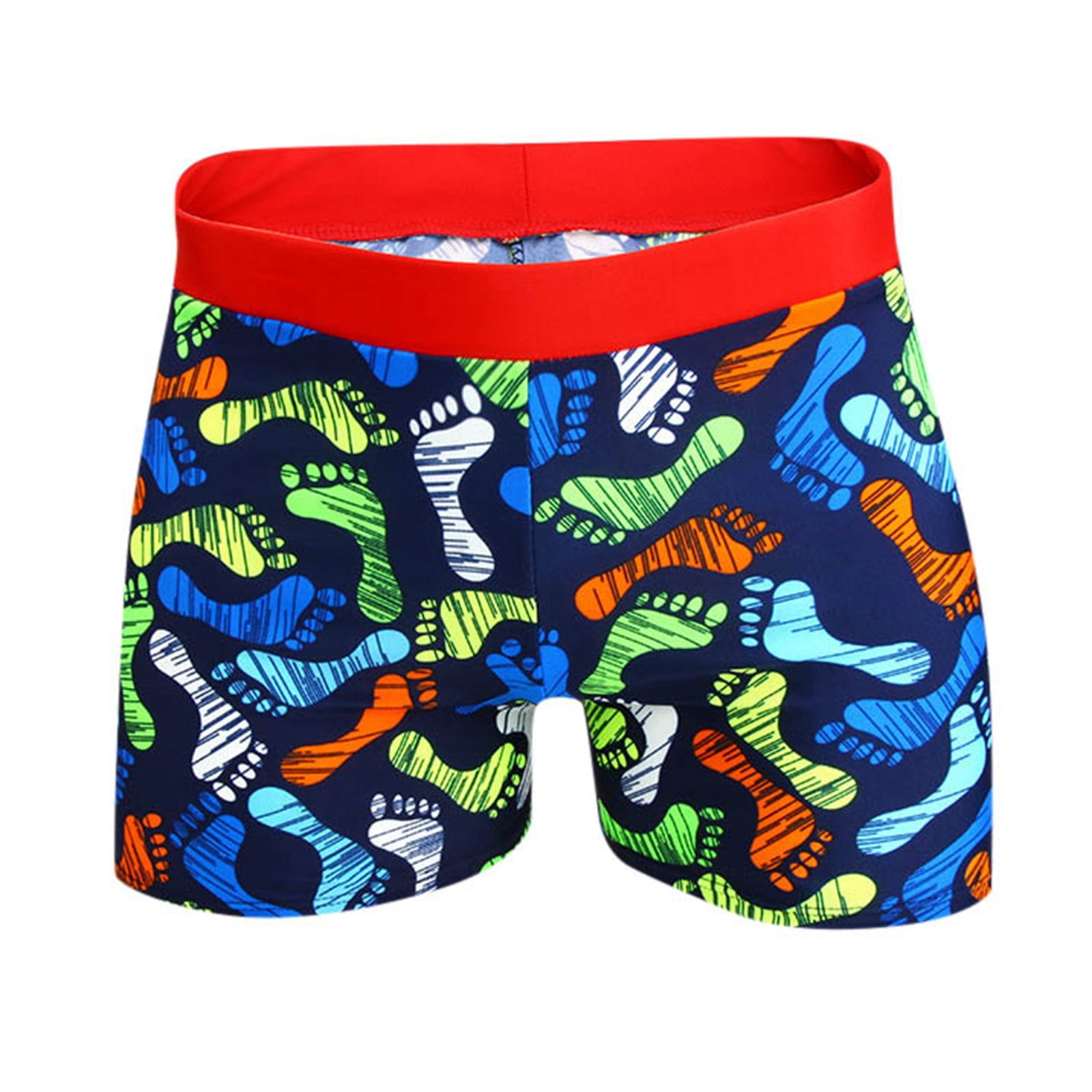 Celivon Kids Teen Boys Cute Summer Swimming Trunks Elementary School ...