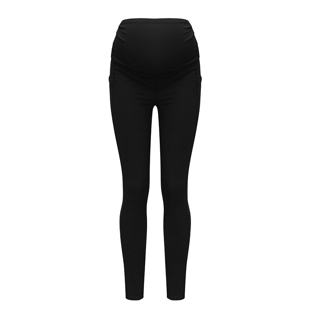 Celivon Maternity Pants Stretchy Loungewear Workout Leggings Seamless ...