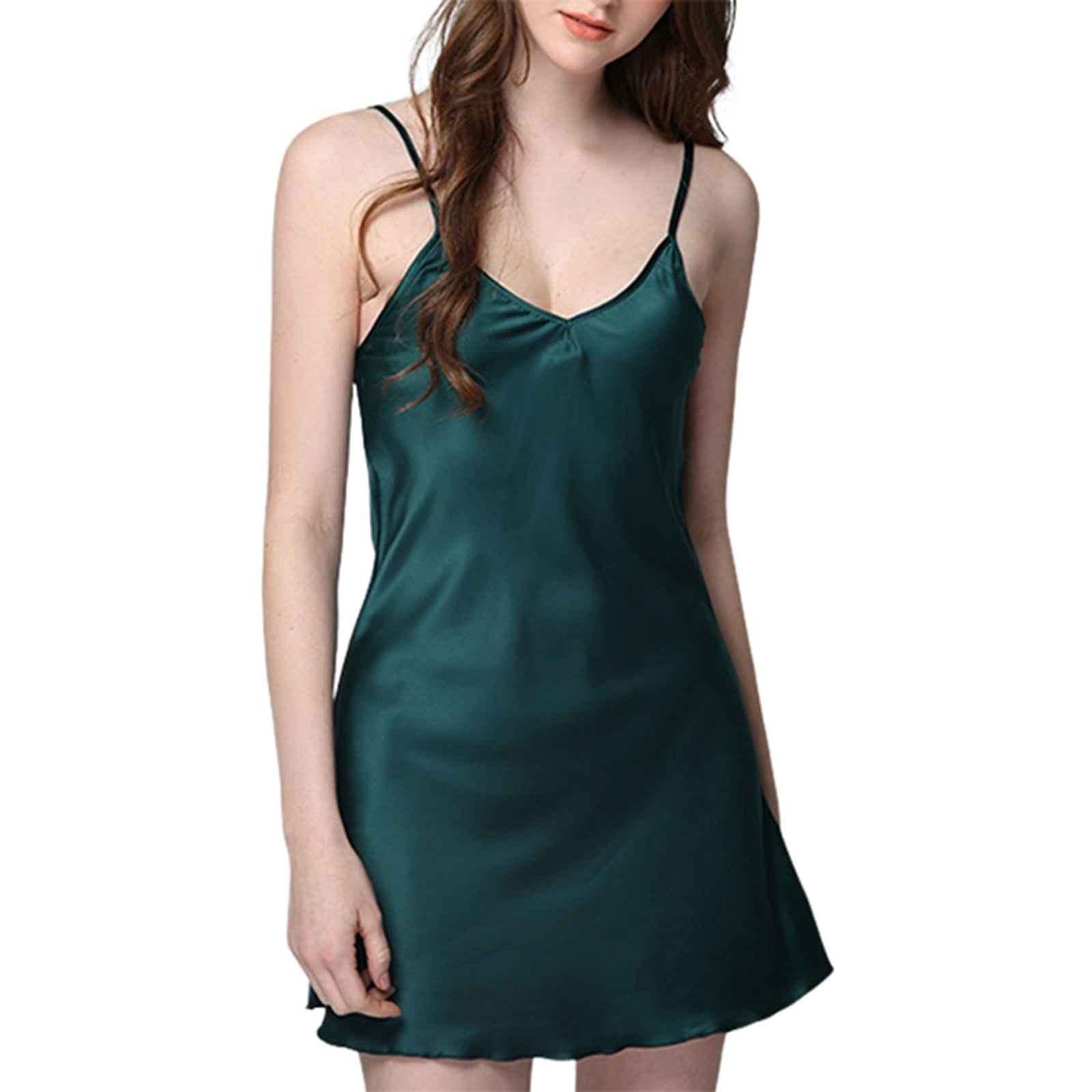 Celivon Silk Robes For Women Spring Summer Long Pajamas with Belt ...