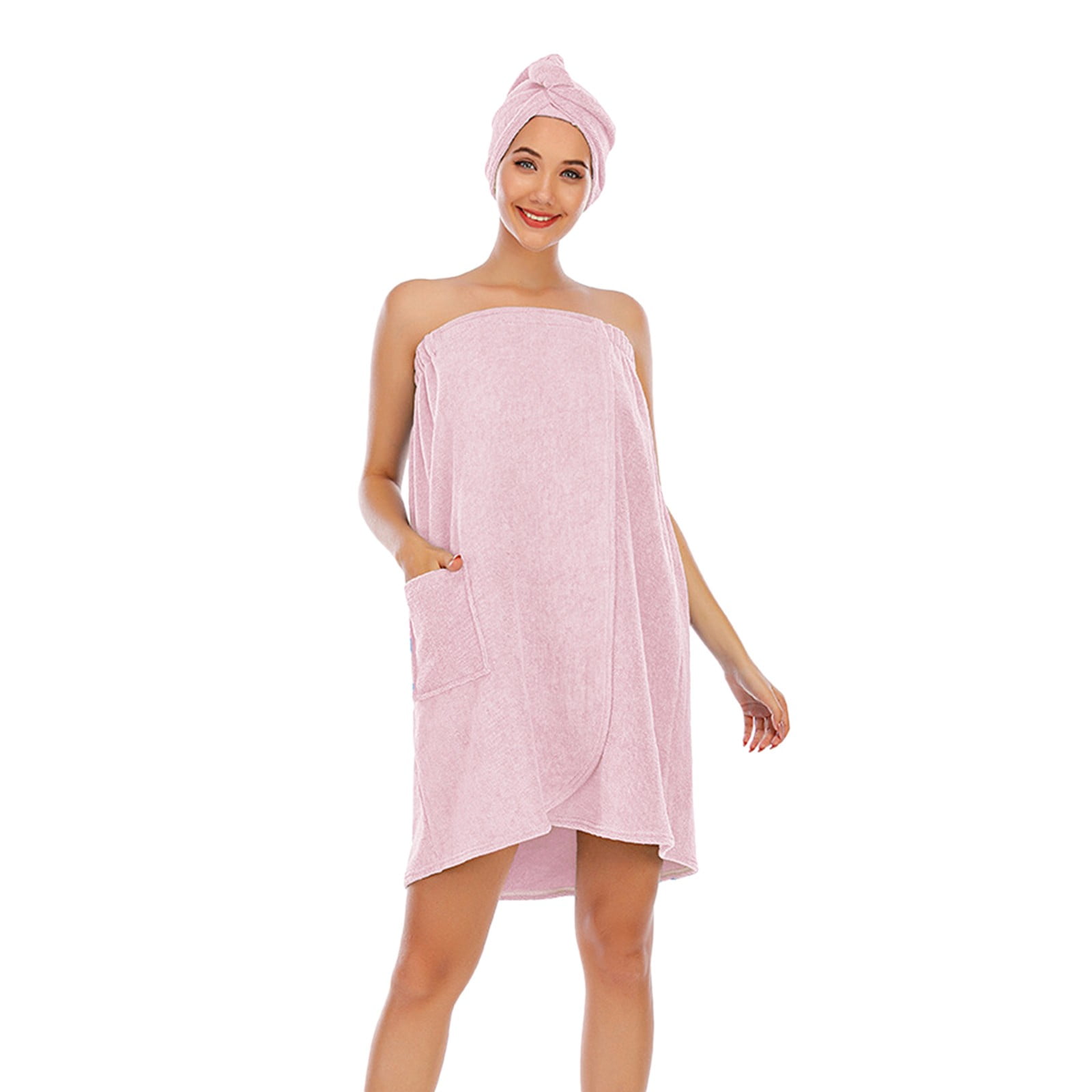 Celivon Terry Cloth Robes For Women Spring Autumn Long Pajamas Smooth ...