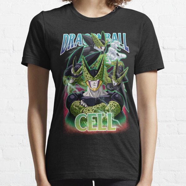 Cell Dragon ball Bootleg Anime Essential T-Shirt - Walmart.com