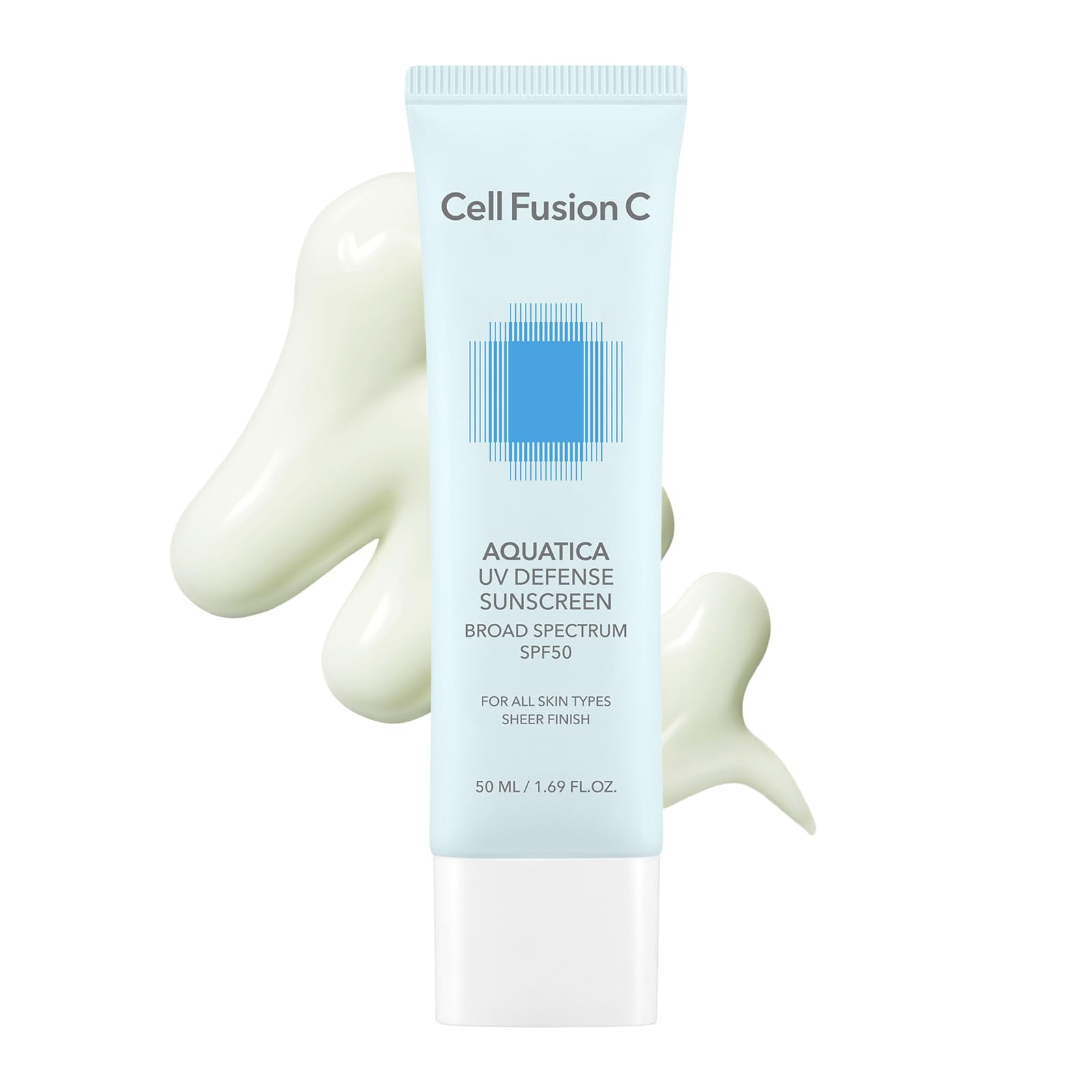 Cell Fusion C Aquatica UV Defense Face Sunscreen SPF 50, Hydrating SPF ...