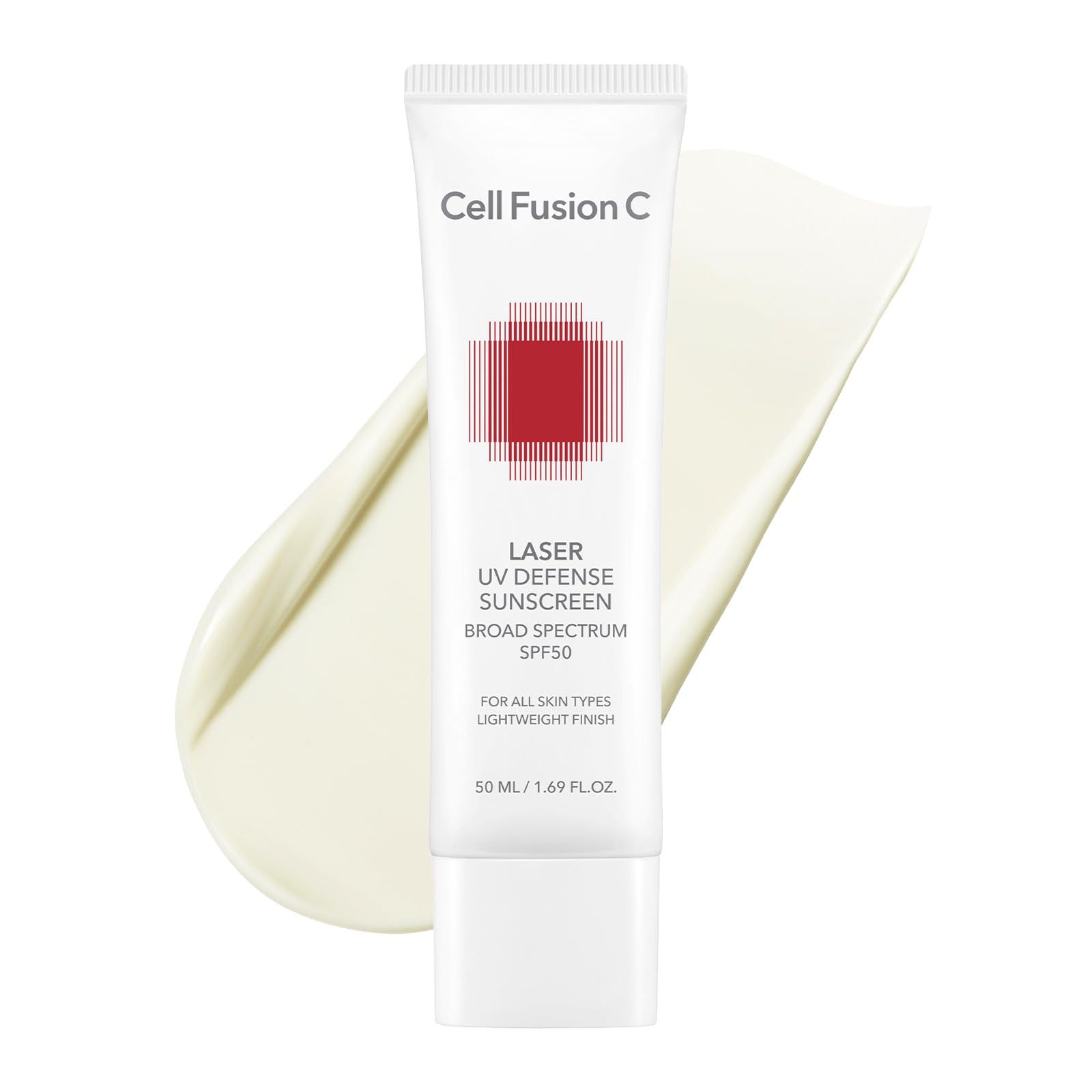 Cell Fusion C Laser AKF18 UV Defense Face Sunscreen SPF 50, No White Cast and Soft Matt Finish ...