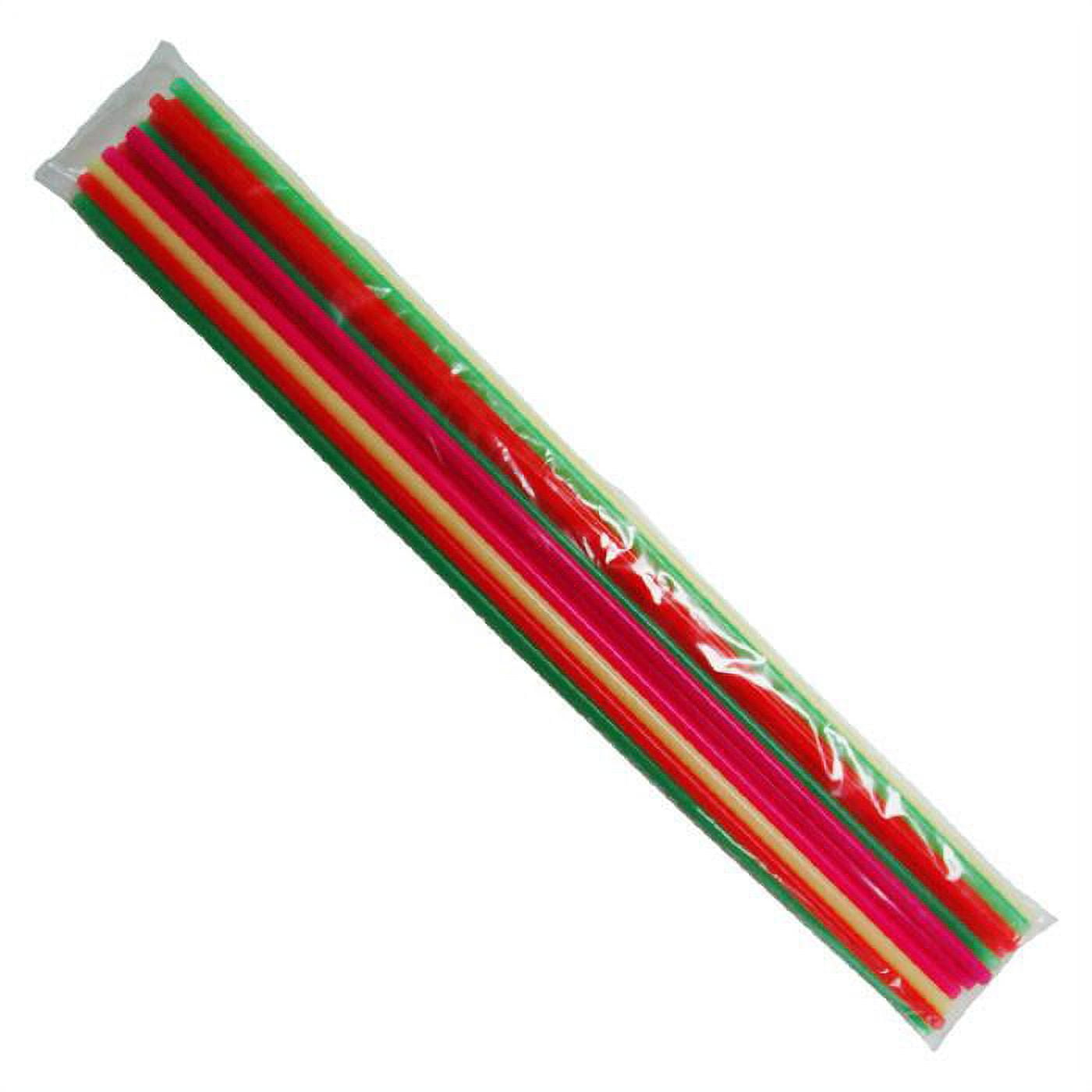 Cell-O-Core 20" Assorted Neon Luau Straws - Walmart.com