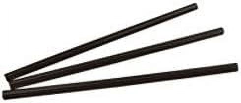 Cell-O-Core 6BPBK6500 Black 6" Unwrapped Giant Straw - 3000 / CS ...