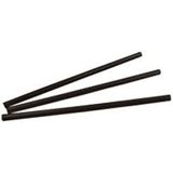 Cell-O-Core 6BPBK6500 Black 6" Unwrapped Giant Straw - 3000 / CS ...
