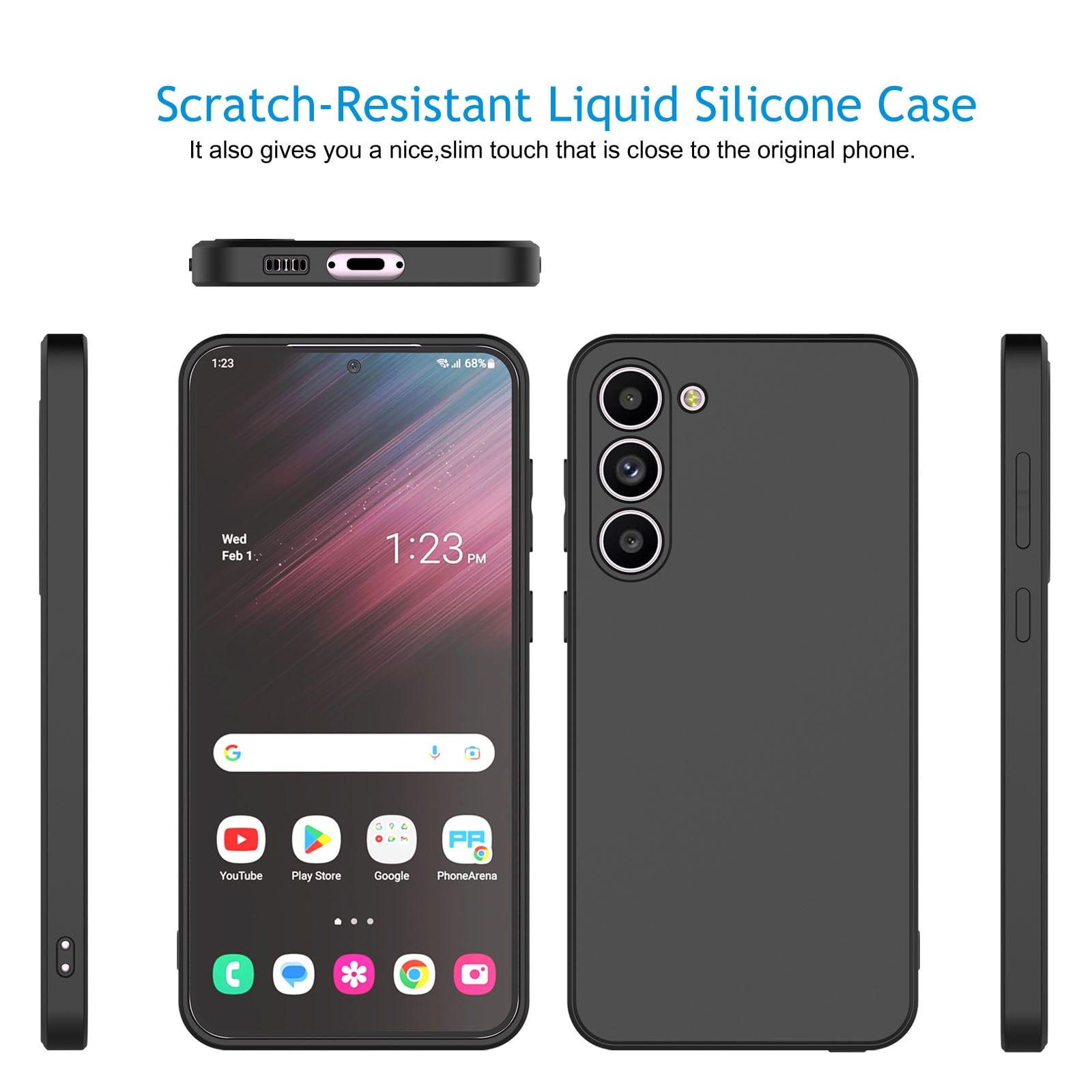 Cell Phone Basic Cases for Galaxy S24,S24 Plus,S24 Ultra, Liquid ...