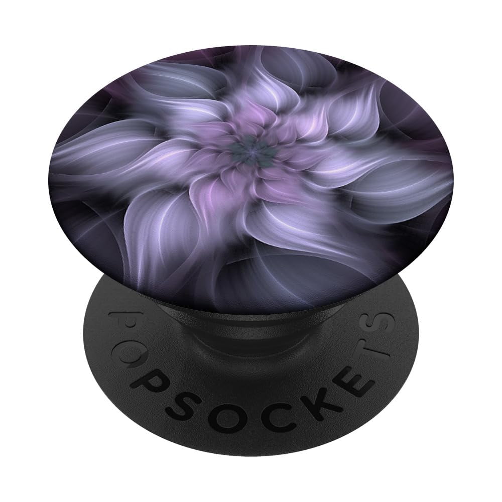 Cell Phone Button Pop Out Holder Cute Purple Galaxy Flower PopSockets ...