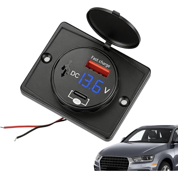 Cell Phone Car Charger Auto Match Fast Charging For Truck Vehicle RV ...