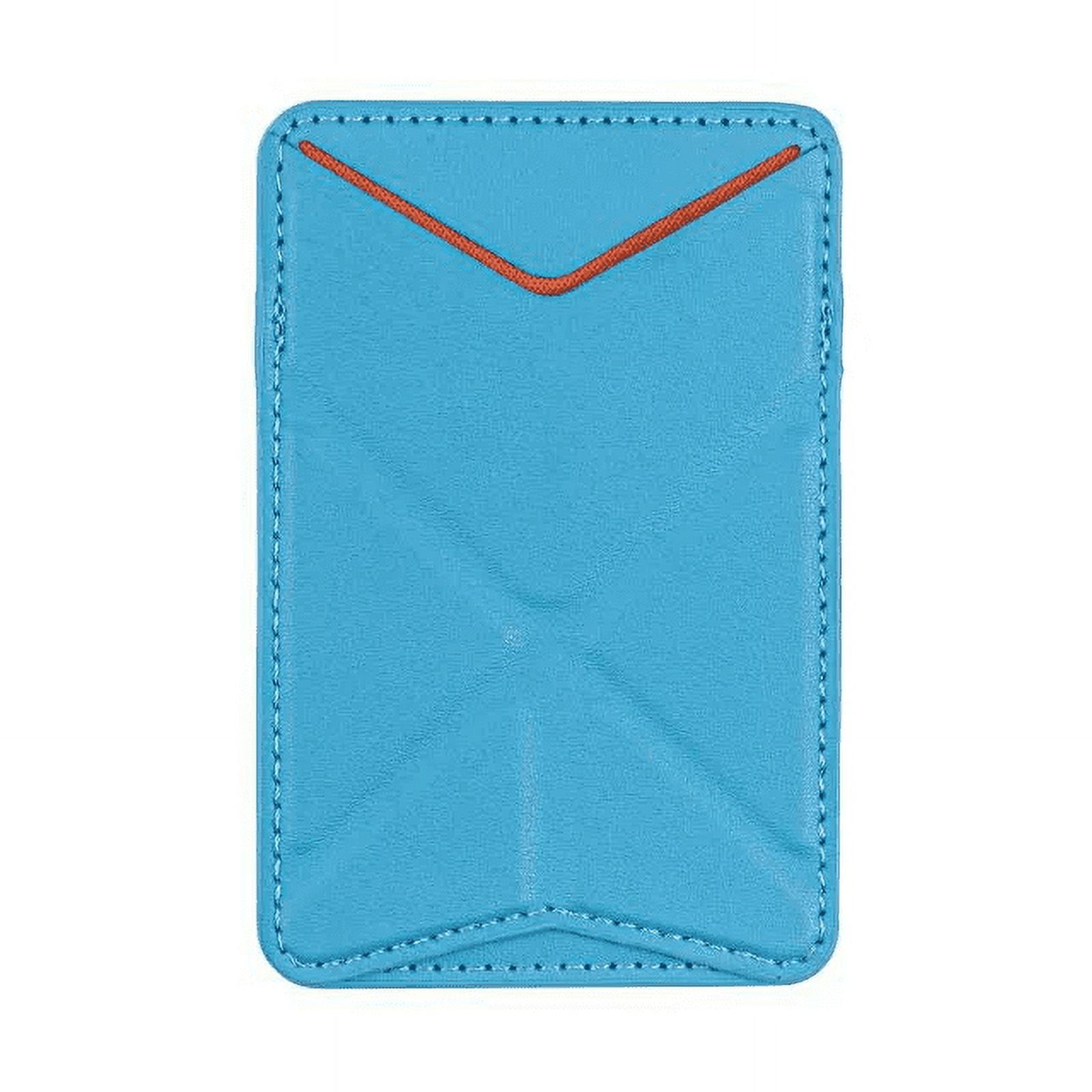 Cell Phone Card Holder Stretch Lycra Wallet Pocket Credit Card ID Box ...