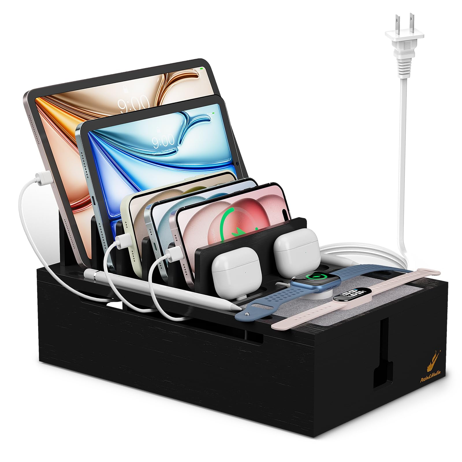 Cell Phone Charging Stations, Multi Charger Station Organizer, All in ...