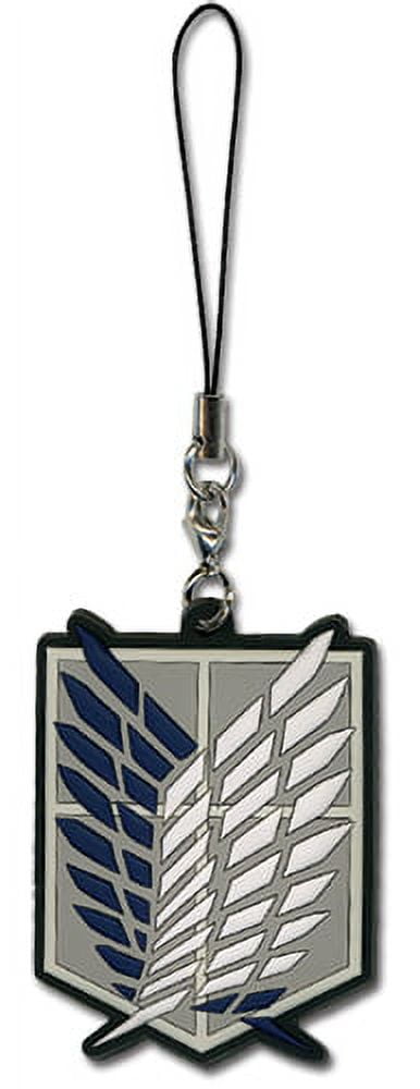 Cell Phone Charm - Attack on Titan - New Scout Regiment Strap Ver. 2 ...