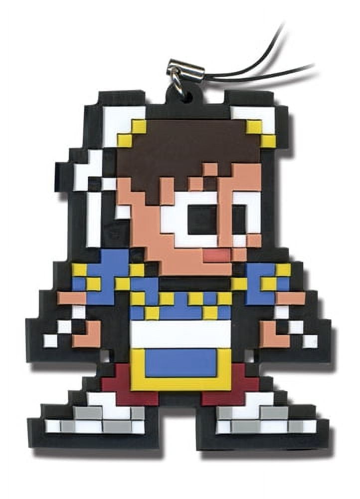 Cell Phone Charm - Street Fighter IV - New Chun-Li 8-Bit Toys Anime ...