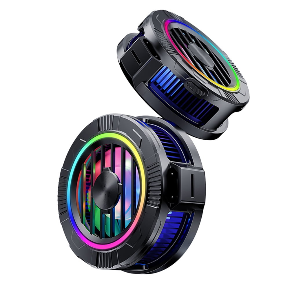 Cell Phone Cooler Color Lighting Magnetic Radiator 3 Gears Adjustable ...