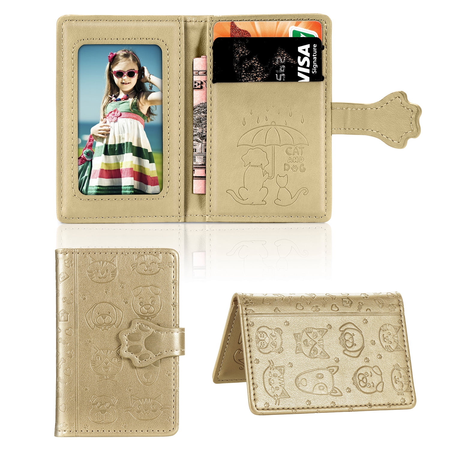 Cell Phone Cute animals Wallet for Moto X40pro ,Ultra thin 3M adhesive ...