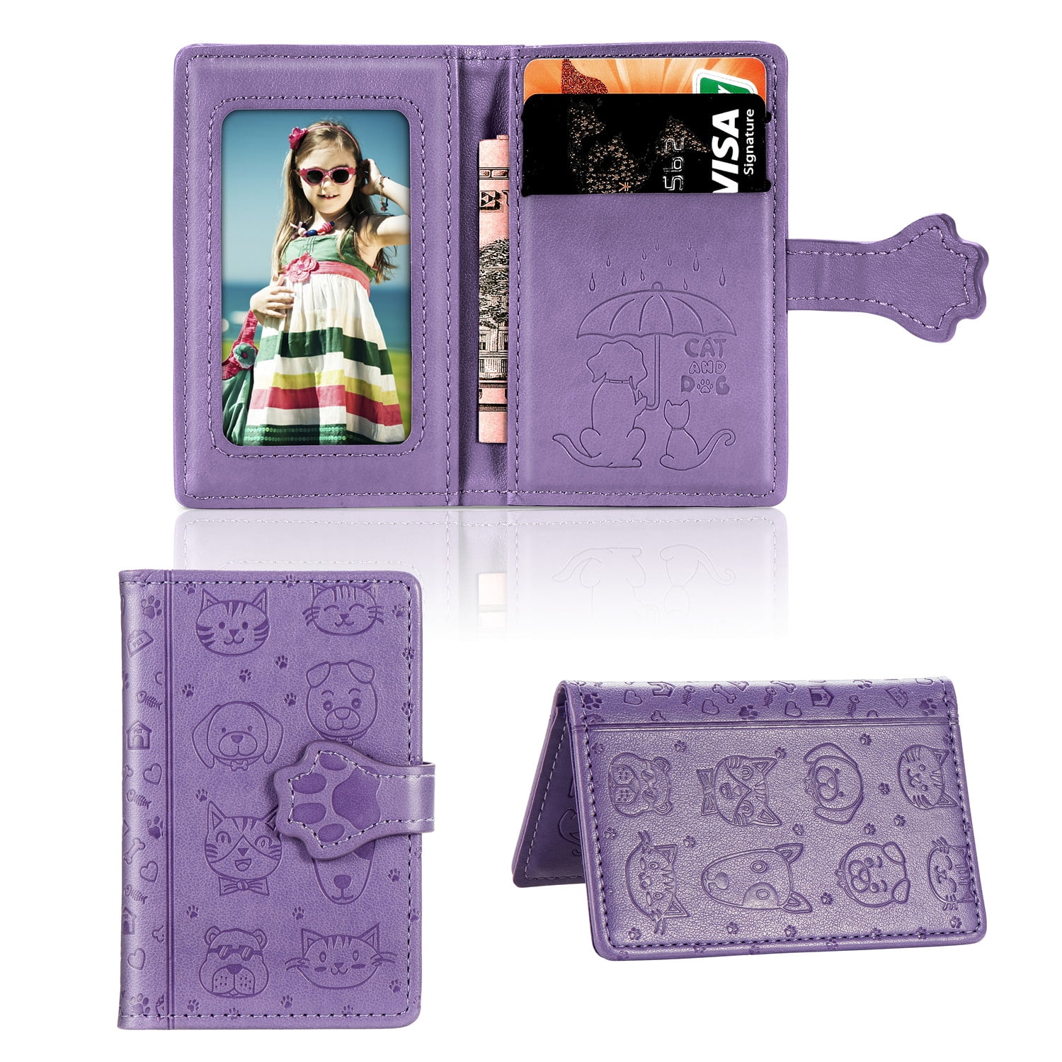 Cell Phone Cute animals Wallet for Samsung A54 5G ,Ultra thin 3M ...
