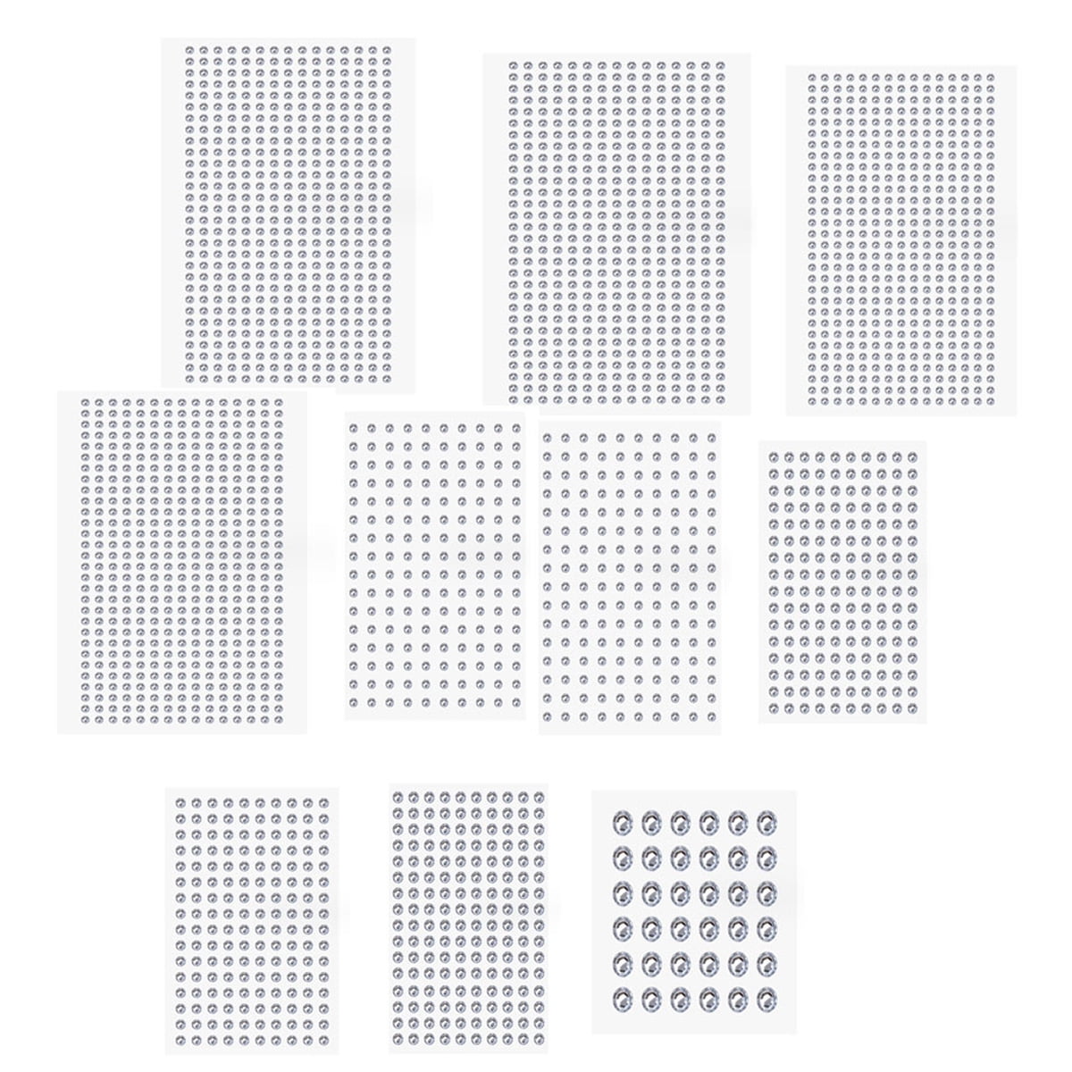 Cell Phone Decorations with Clear Rhinestones, Pearl Stickers for ...