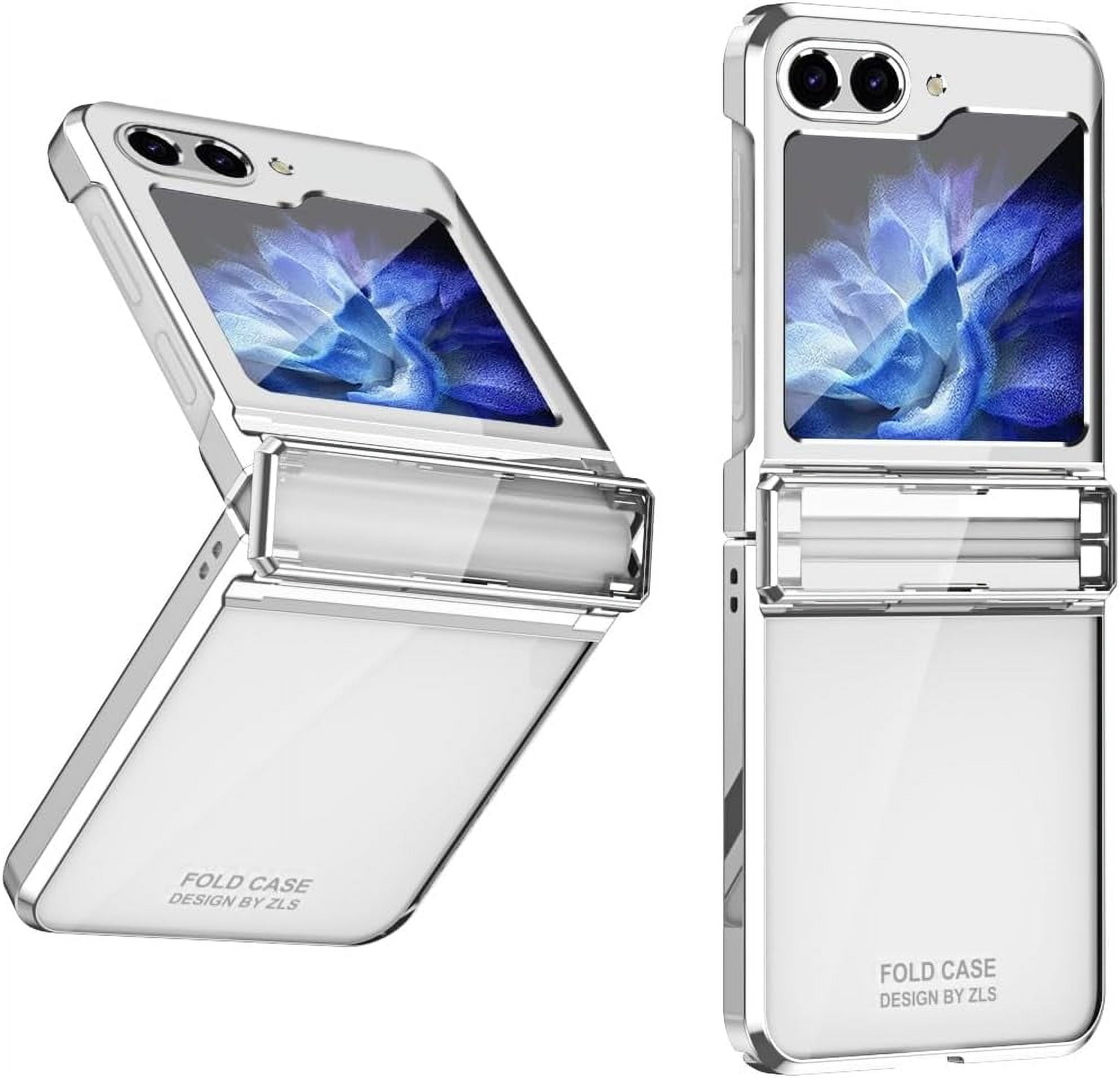 Cell Phone Flip Case Cover Clear Case Compatible with Samsung Galaxy Z ...