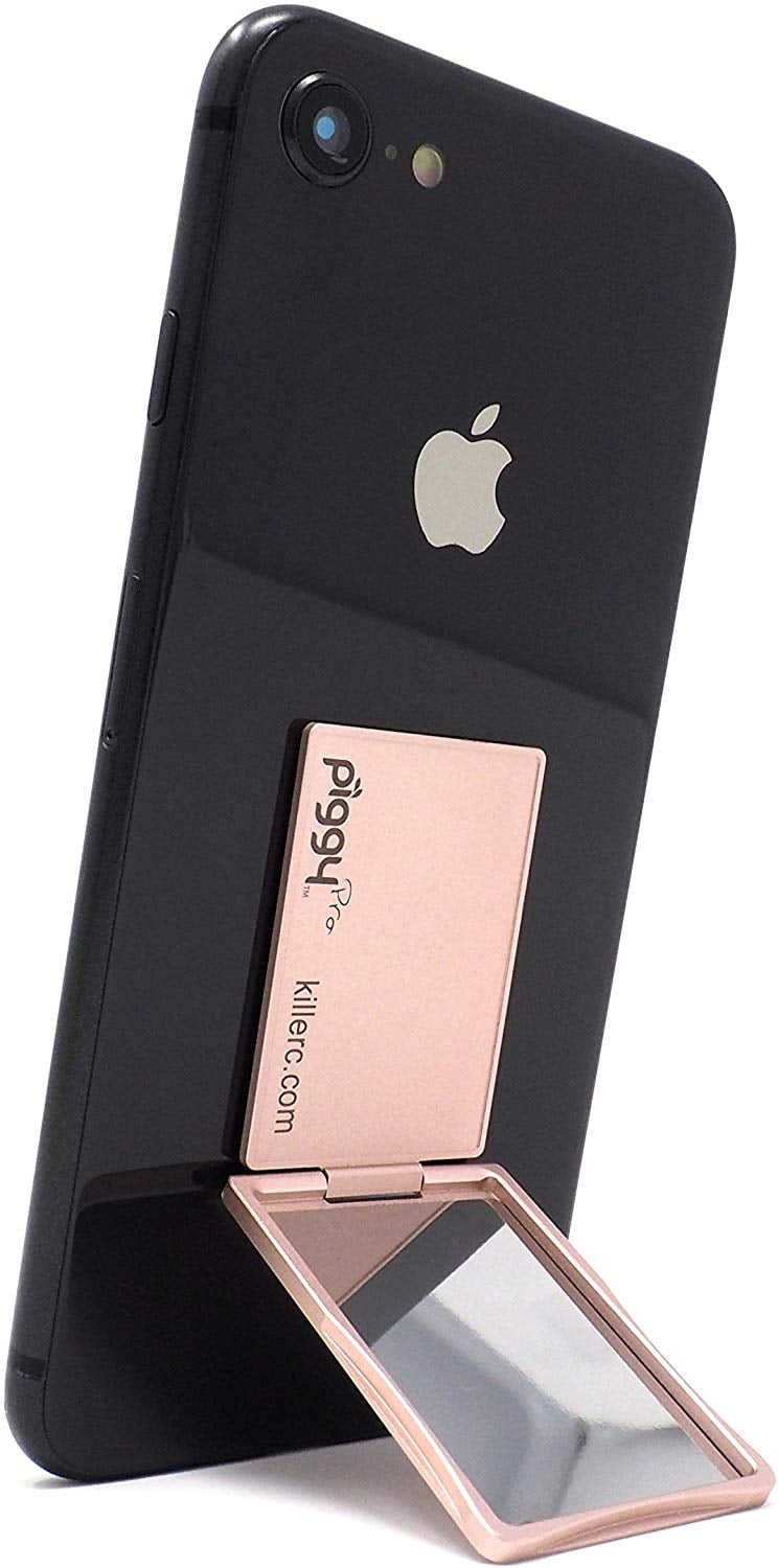 Cell Phone Flip Stand with Mirror by Killer Concepts, Rose Gold, As ...