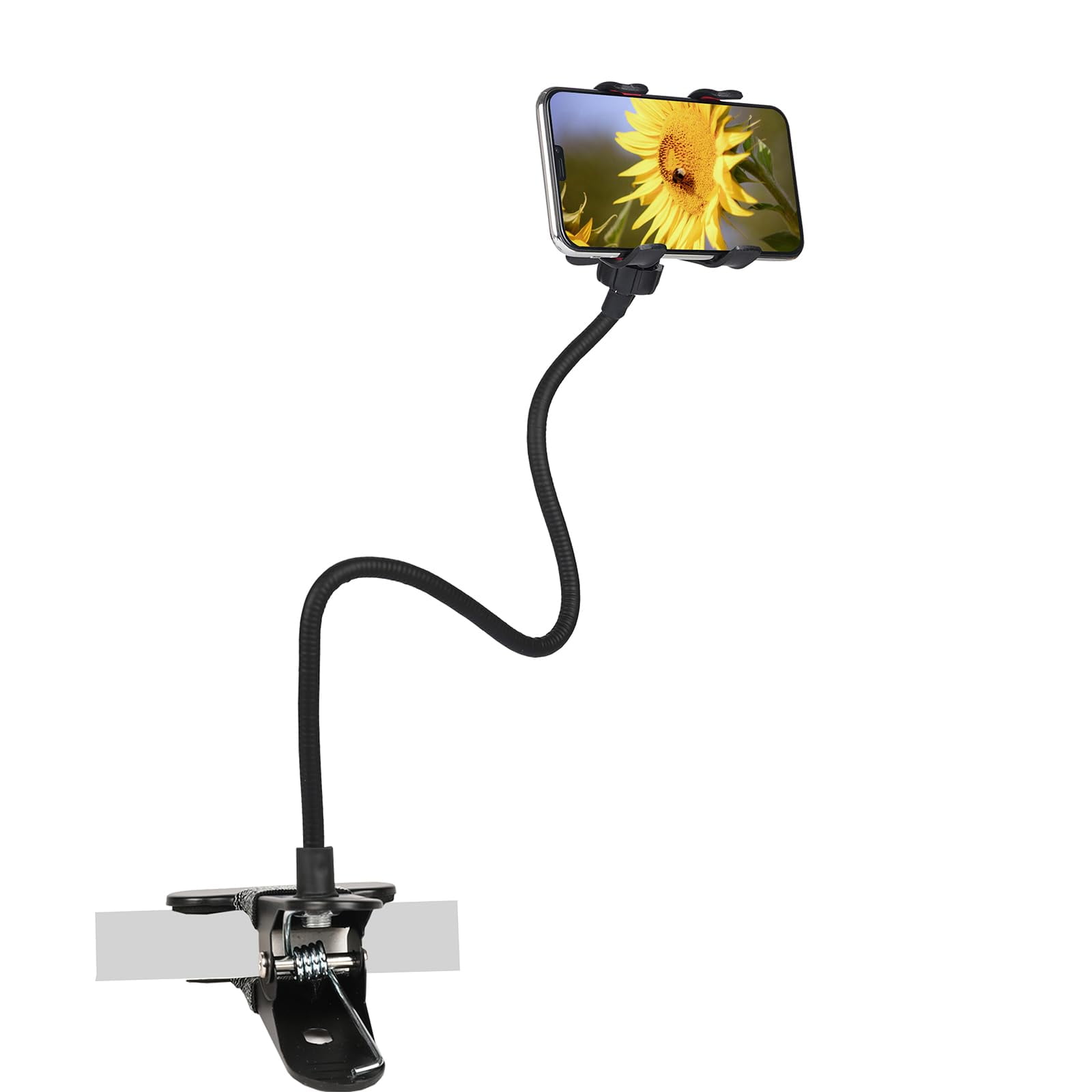 Cell Phone Holder Gooseneck Mount, Universal Lazy Bracket Flexible Long ...