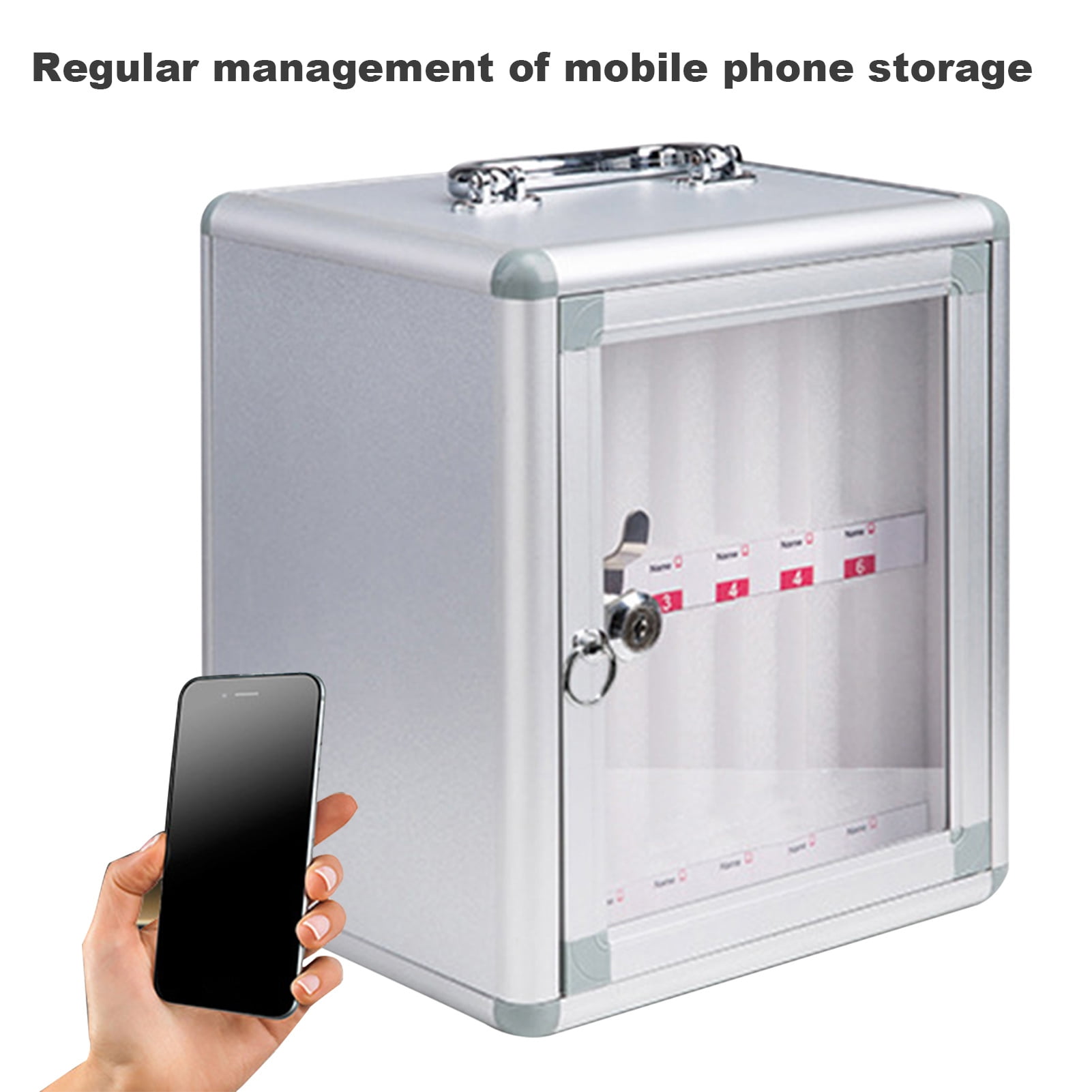 Cell Phone Holder Storage Box - Cotton Lining Design Multiple ...