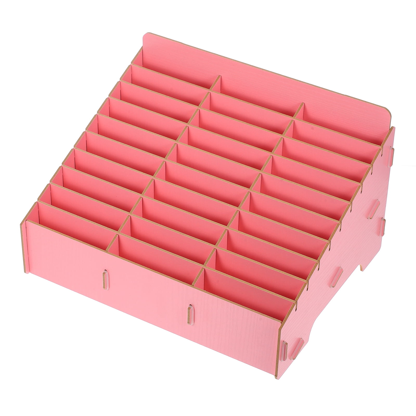 Cell Phone Holder for Classroom Cubbies Grid Work Office Pink - Walmart.com