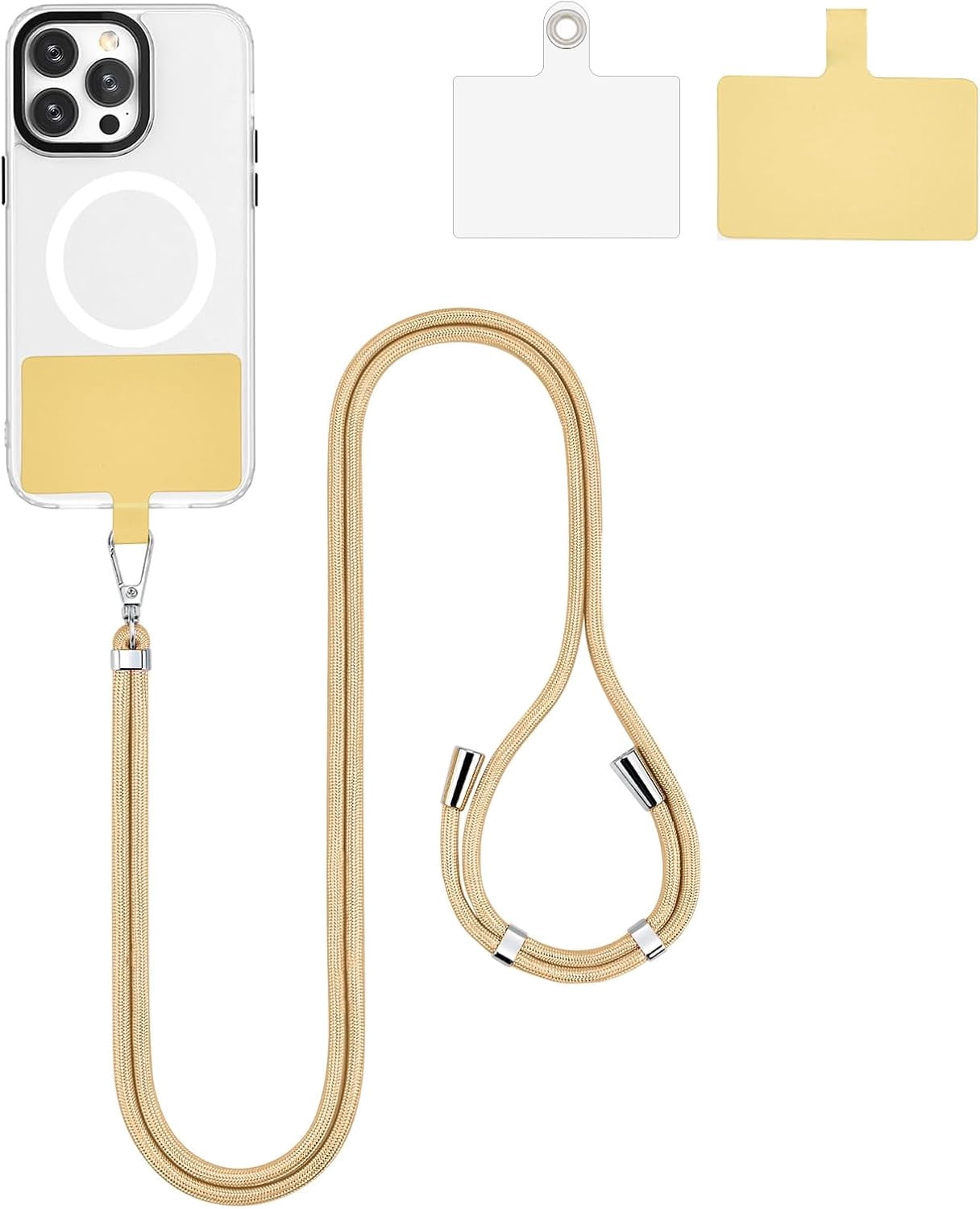 Cell Phone Lanyard, Universal Crossbody Patch Phone Lanyards,Adjustable ...