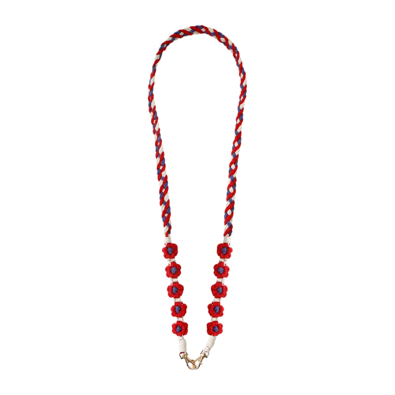 Cell Phone Lanyards Purse Strap Around Neck Boho Macrame Crossbody Bag ...