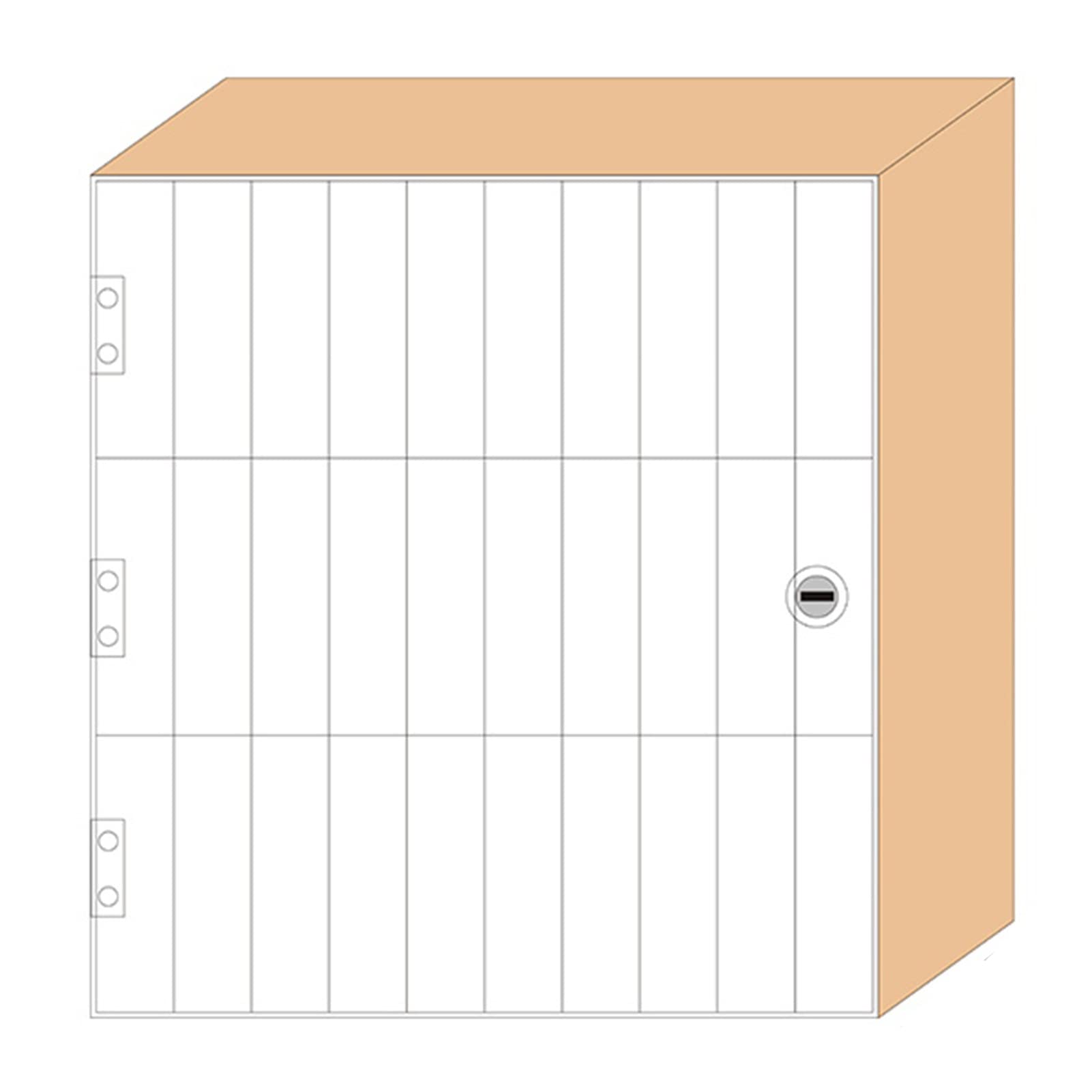 Cell Phone Locker Box, Cell Phone Lock Organizer, Wall-Mounted Cell ...