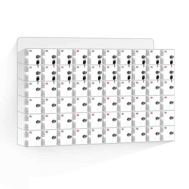 Cell Phone Locker Box, Cell Phone Locker for Classroom Lock Box with ...