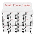 Cell Phone Lockers with Clear Acrylic Design, High Safety with Separate ...