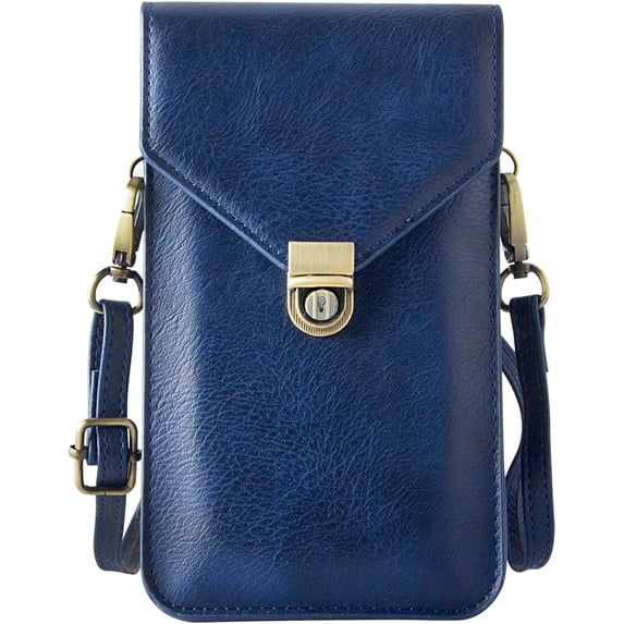 Cell Phone Neck Pouch, Unbranded PU Leather Carrying Bag with Credit ...